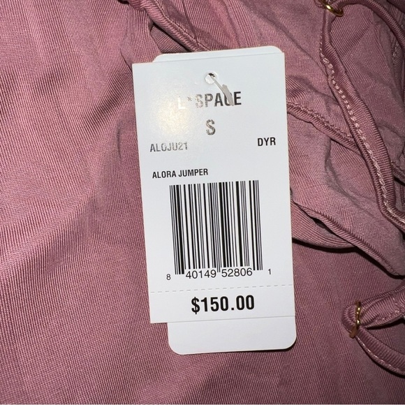 l*space | Pants & Jumpsuits | Lspace Alora Wide Leg Jumpsuit Dusty Rose ...